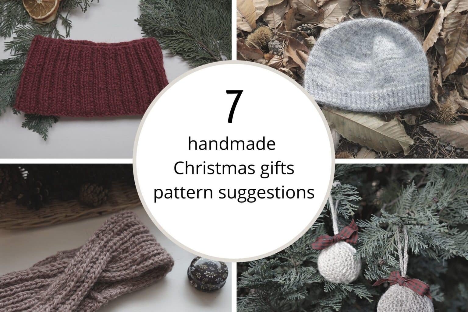 Knitted & Crocheted Christmas Gifts Pattern Suggestions