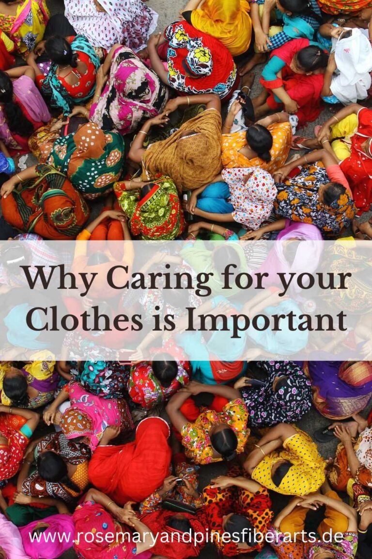 Why Caring for your Clothes is Important