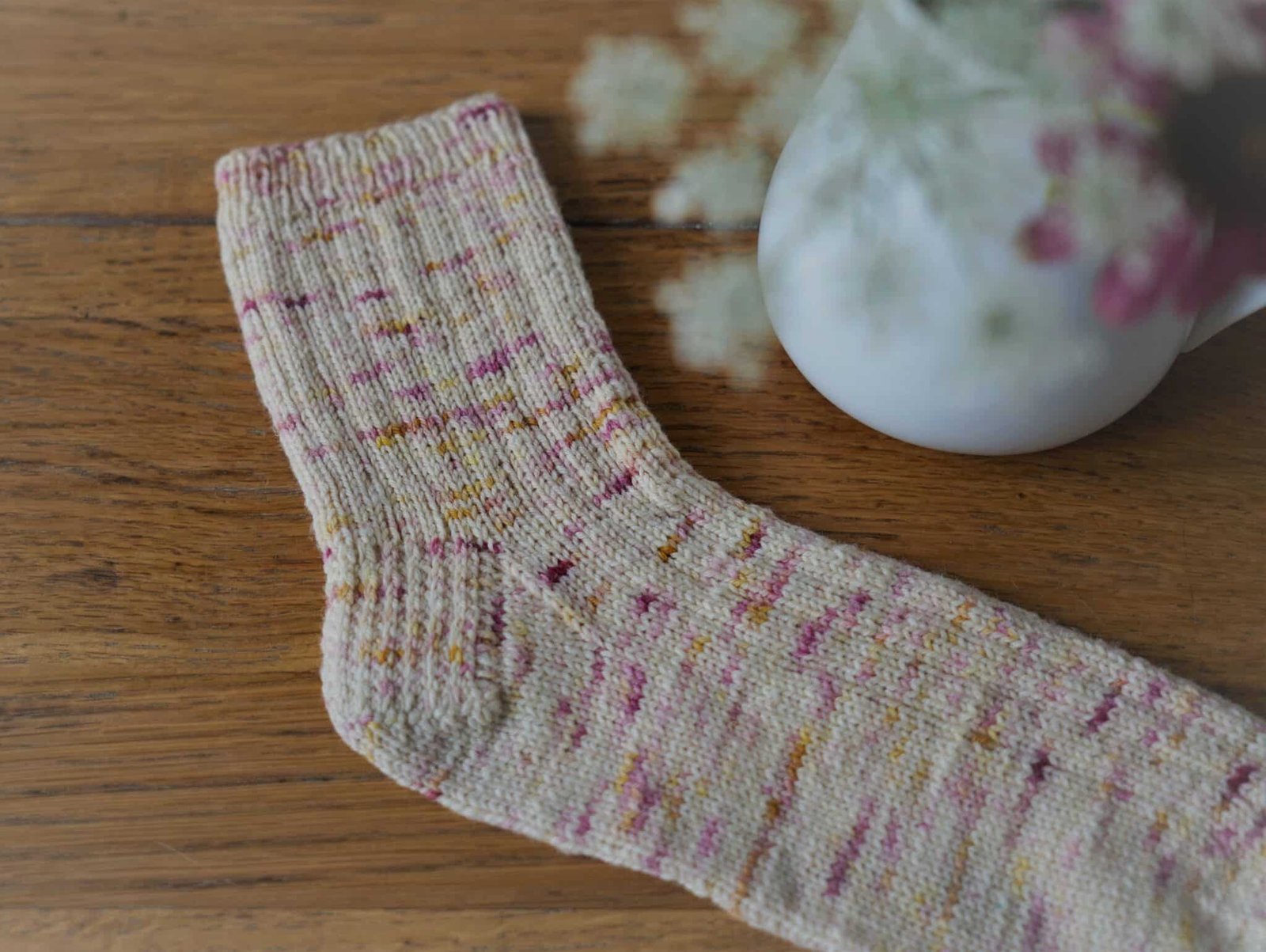 Happiness All Around Socks Knitting Pattern - Rosemary And Pines Fiber Arts
